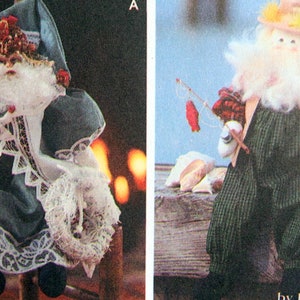 21-inch Santa and Clothes Simplicity Crafts 9869 Vintage Uncut Sewing ...