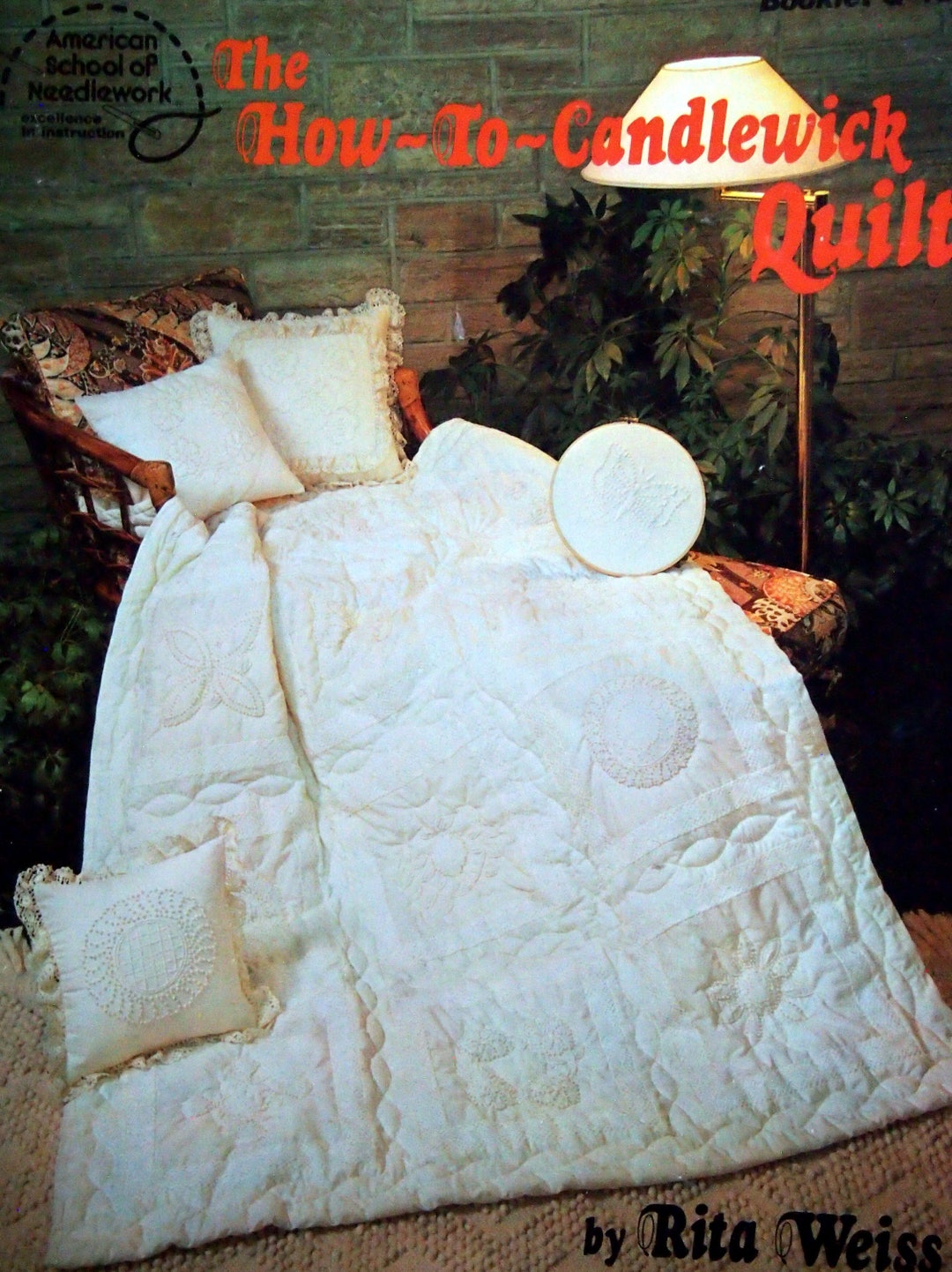 The How to Candlewick Quilt by Rita Weiss Vintage Candlewicking Pattern ...