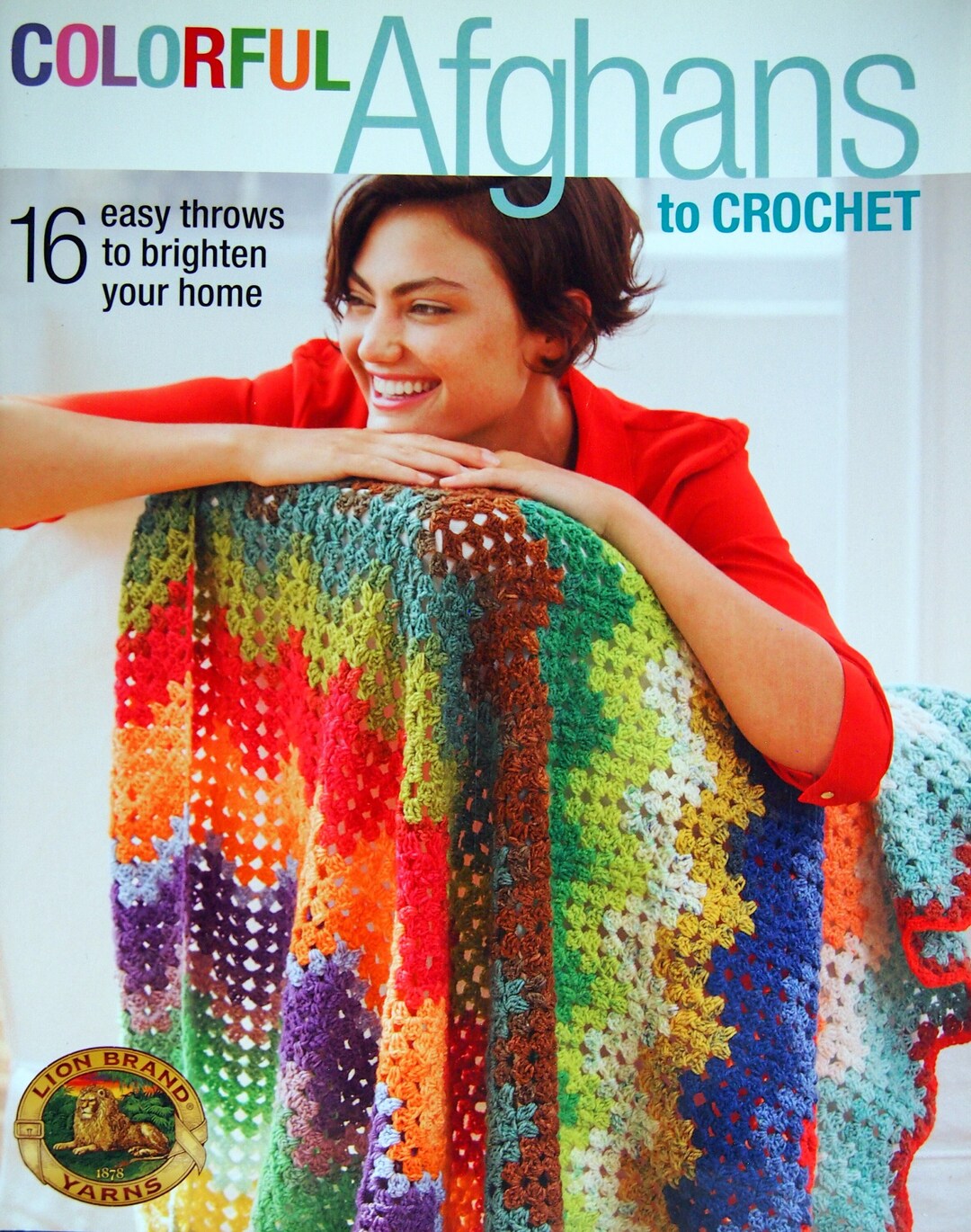 Colorful Afghans to Crochet 16 Easy Throws to Brighten Your Home by ...