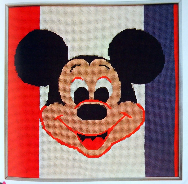 Walt Disney Characters Needlepoint Book by Lisbeth Perrone - Etsy