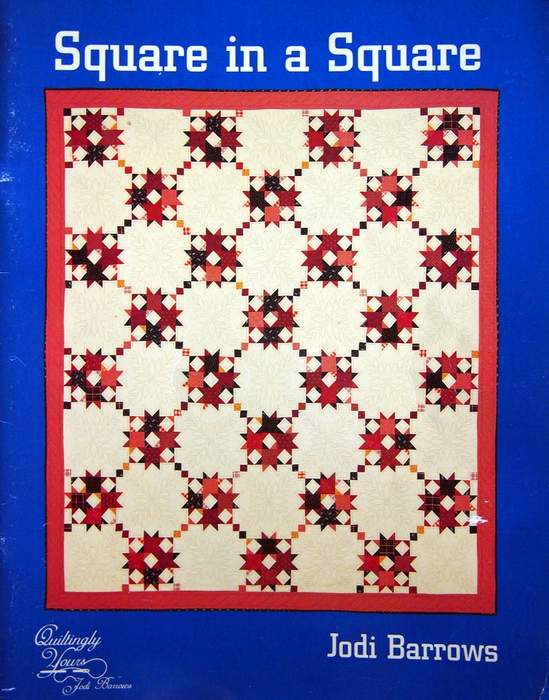 Square in A Square by Jodi Barrows Vintage Quilt Pattern Booklet 1996 ...