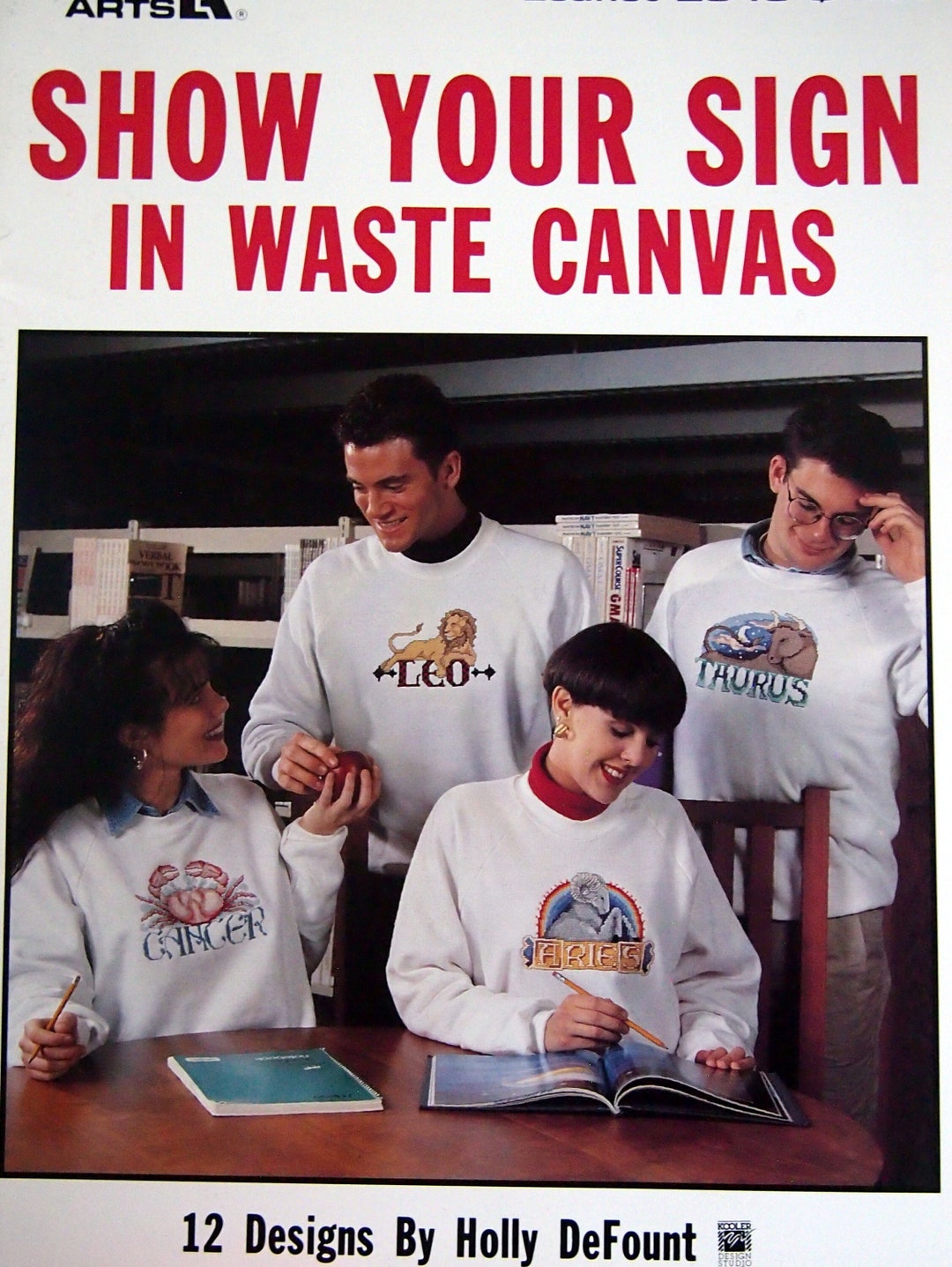 Show Your Sign in Waste Canvas 12 Designs by Holly Defount and Kooler ...