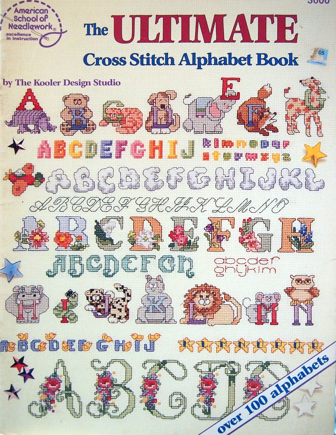 The Ultimate Cross Stitch Alphabet Book by the Kooler Design Studio ...