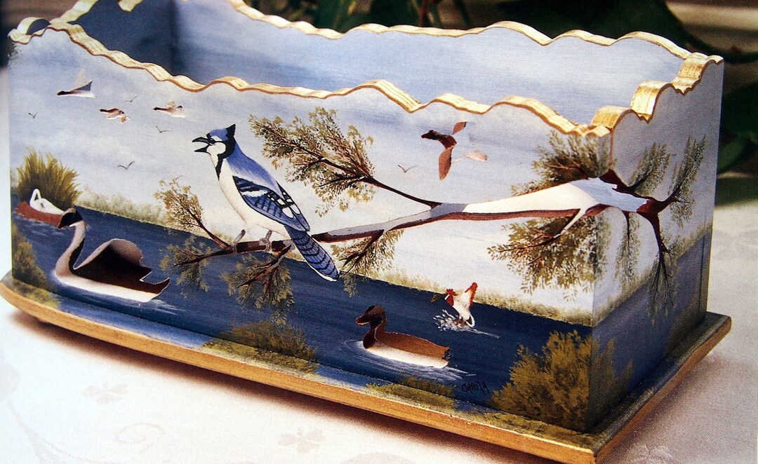 Paintworks Vintage Tole and Decorative Painting Pattern Magazine July ...