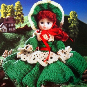 Erin by Fibre Craft Vintage Crochet Pattern Leaflet 1991 - Etsy