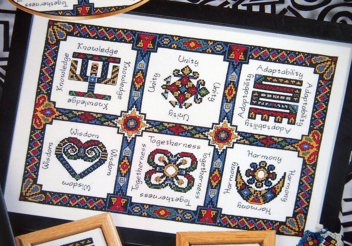 Wisdom & Harmony Sampler by Stitchworld X-stitch Vintage Cross - Etsy