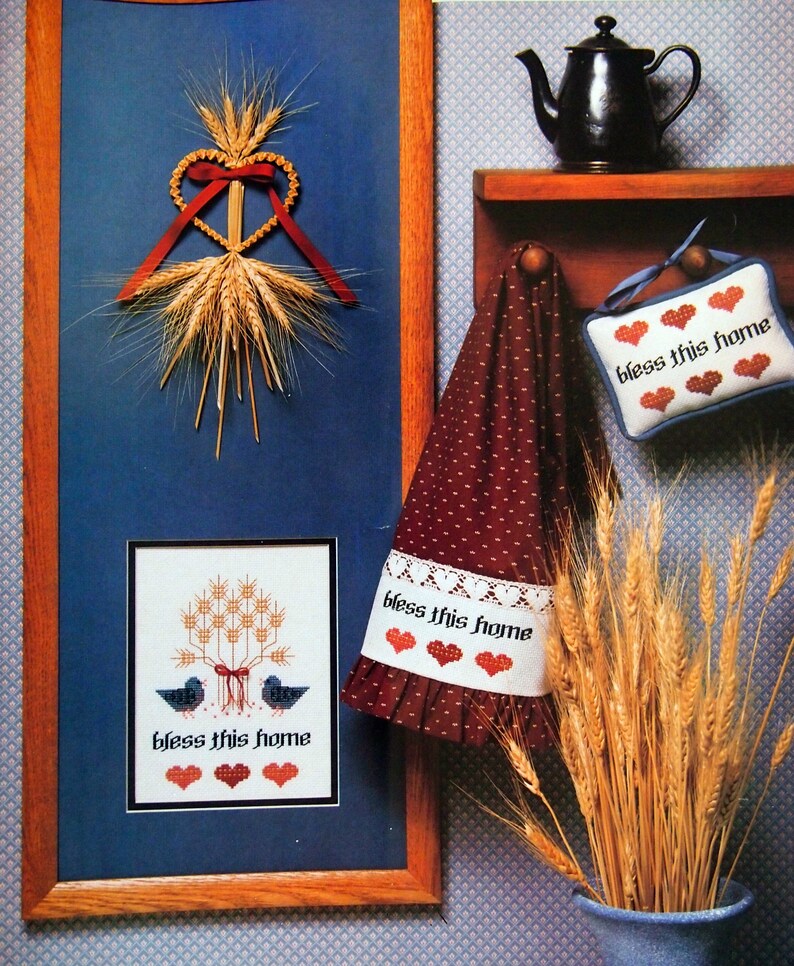 Cross Stitch And Country Crafts Vintage Cross Stitch Pattern | Etsy