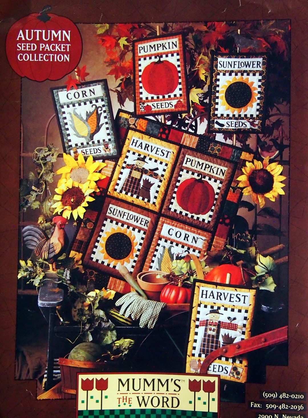 Autumn Seed Packet Collection by Debbie Mumm and Mumm's the Word ...