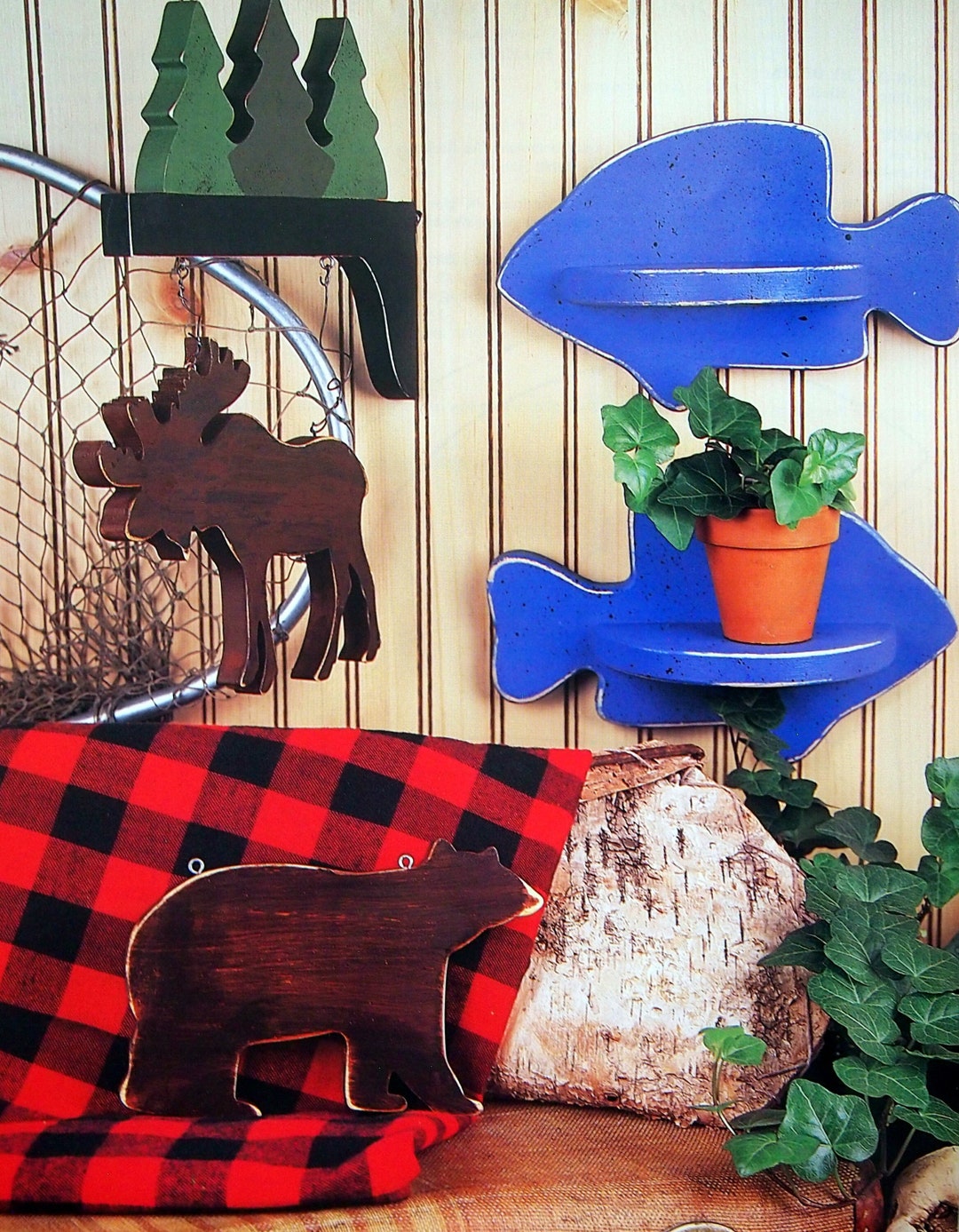 Welcome Back to the Cabin by Debbie Crabtree Lewis Vintage Tole and ...