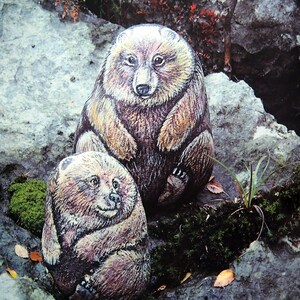 Painting More Animals on Rocks by Lin Wellford Vintage Paperback ...