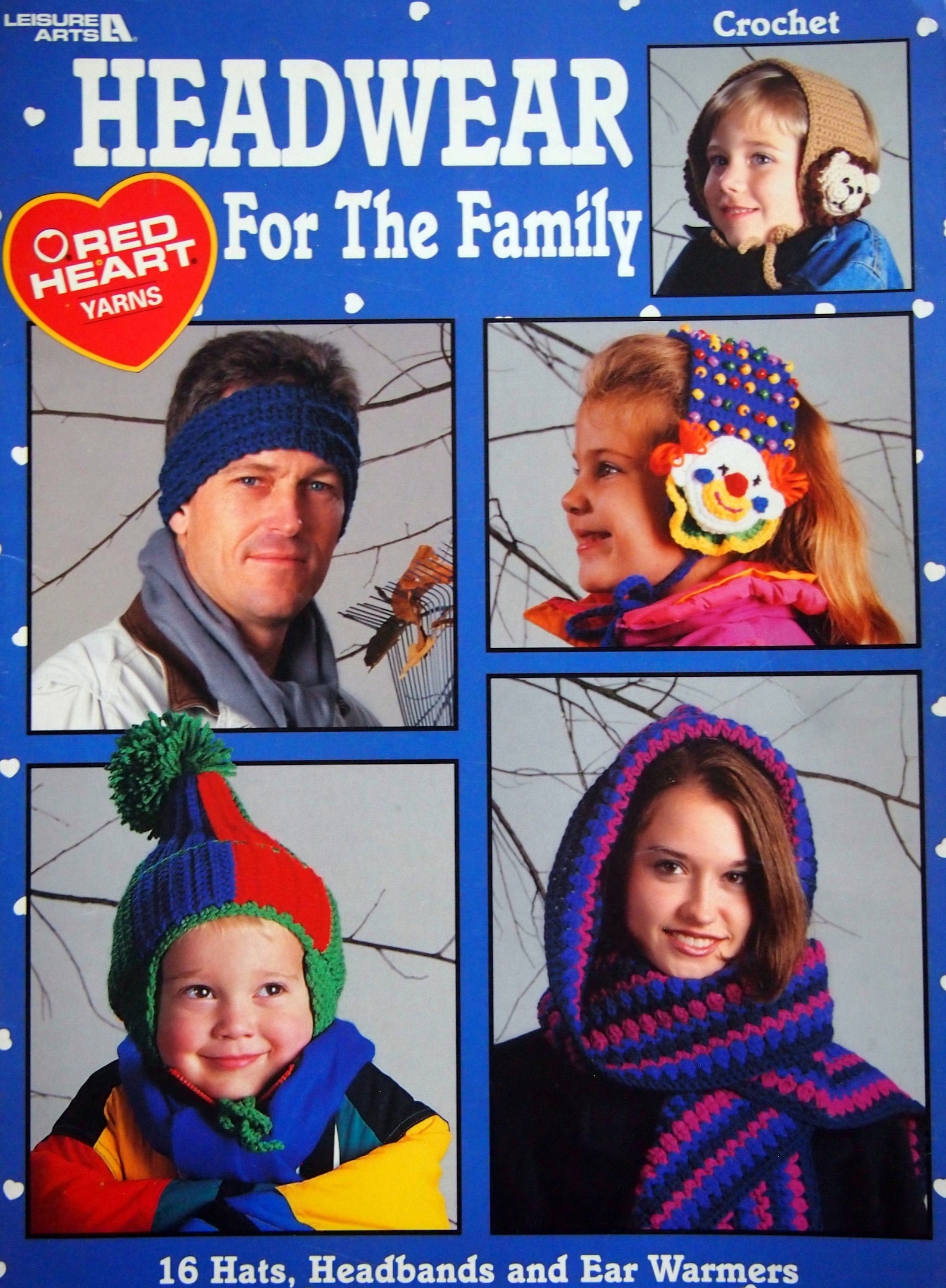 Headwear for the Family 16 Hats Headbands and Ear Warmers - Etsy