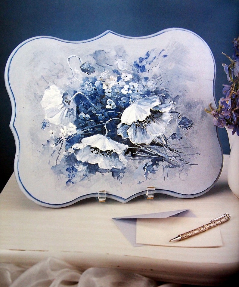 Flowers With A Painterly Touch - 9 Step-by-step Projects in Acrylics by ...