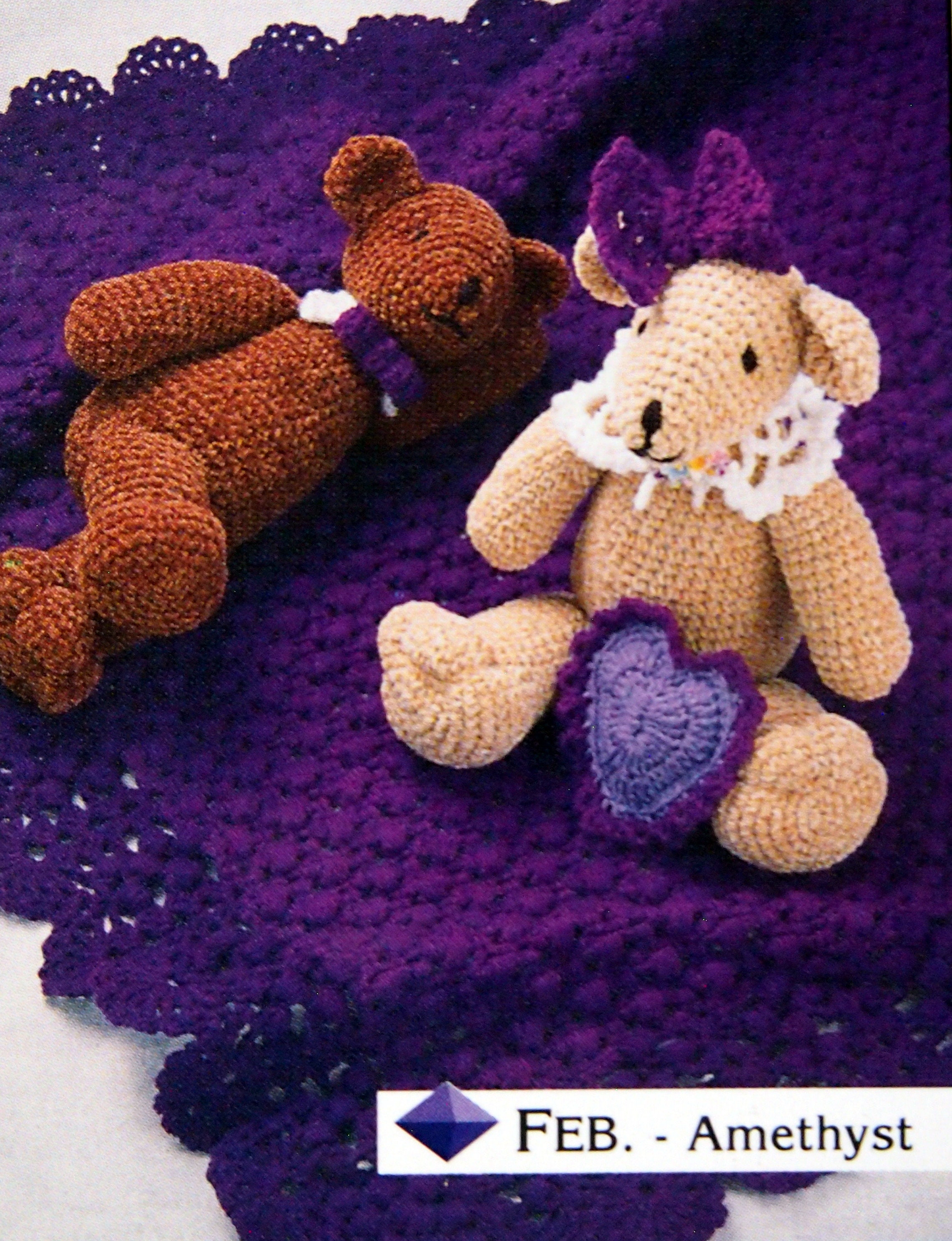 Birthday Blankeks & Bears - Volume II by Annie's Attic Vintage Crochet ...