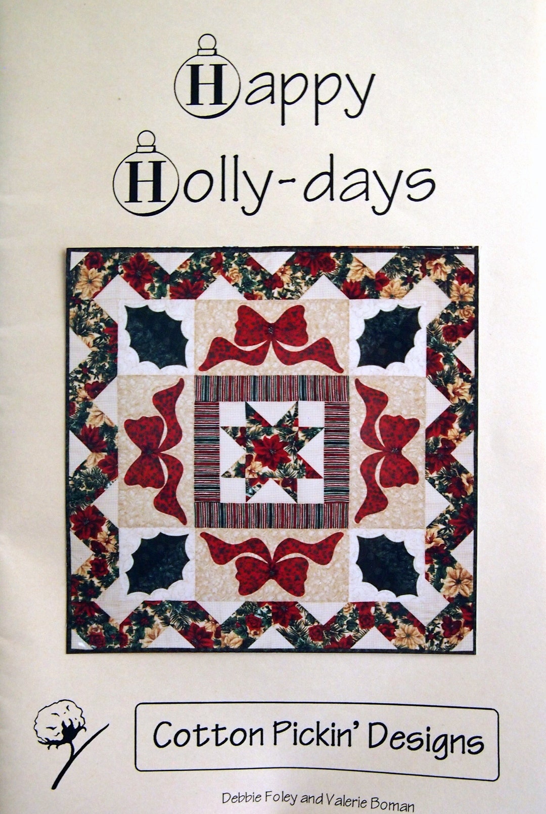 Happy Holly-days by Debbie Foley and Valerie Boman Vintage Applique ...