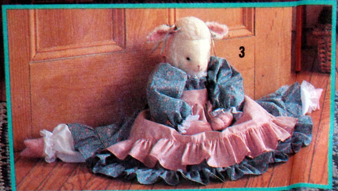 Lamb Doll and Draft Stopper With Clothes - One Size Simplicity Crafts ...
