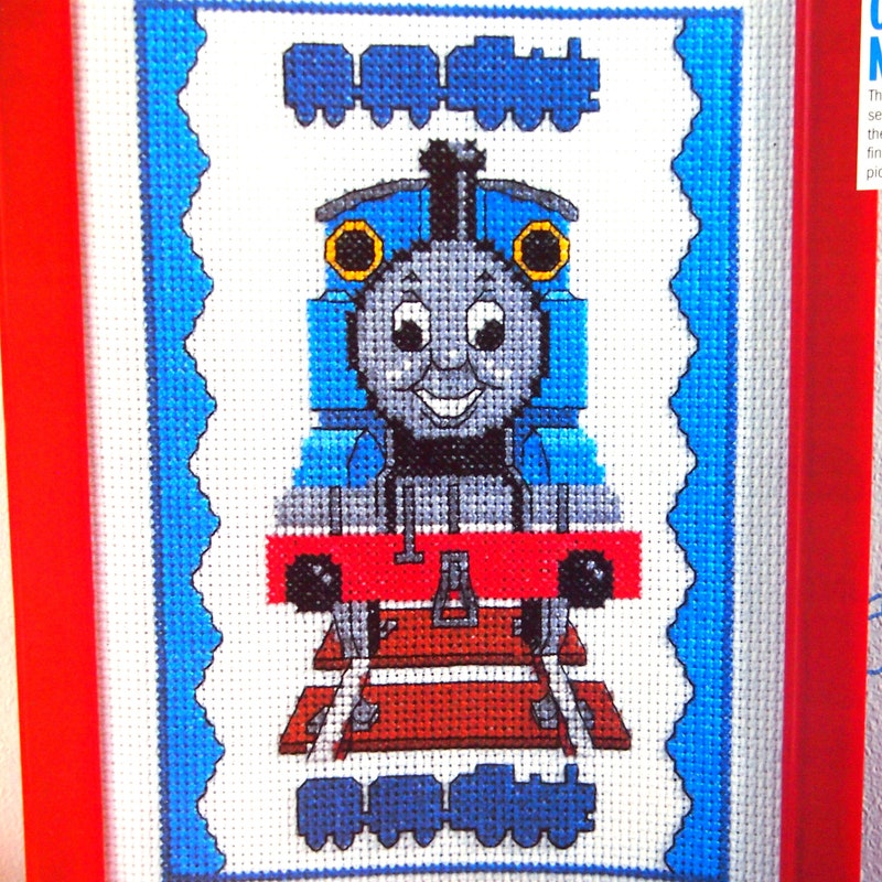 Train Engine Cross Stitch - Etsy