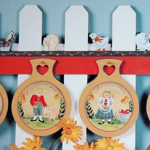 Sunflower Farm - Gingerbread Folk Art by Sharon Furner and Dorris ...