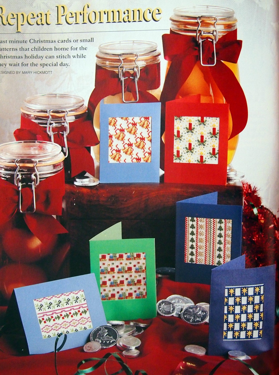 Mary Hickmott's New Stitches No. 21 Vintage Cross Stitch and Embroidery ...