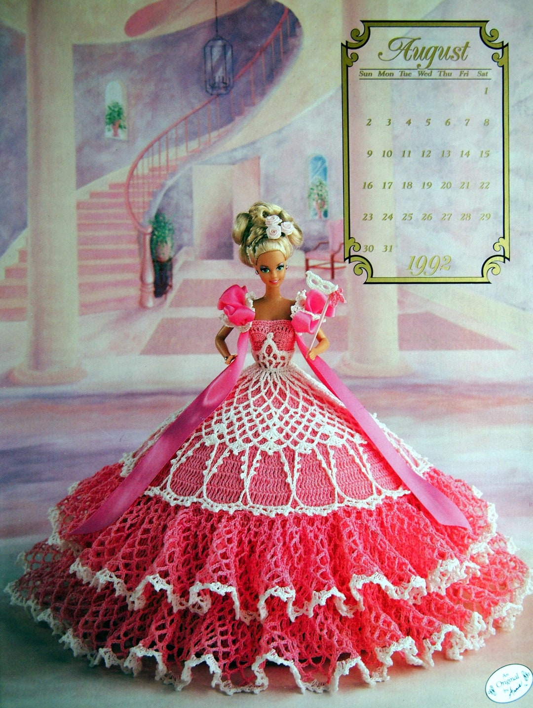 Miss August - the Cotillion Collection Annie's Calendar Bed Doll ...