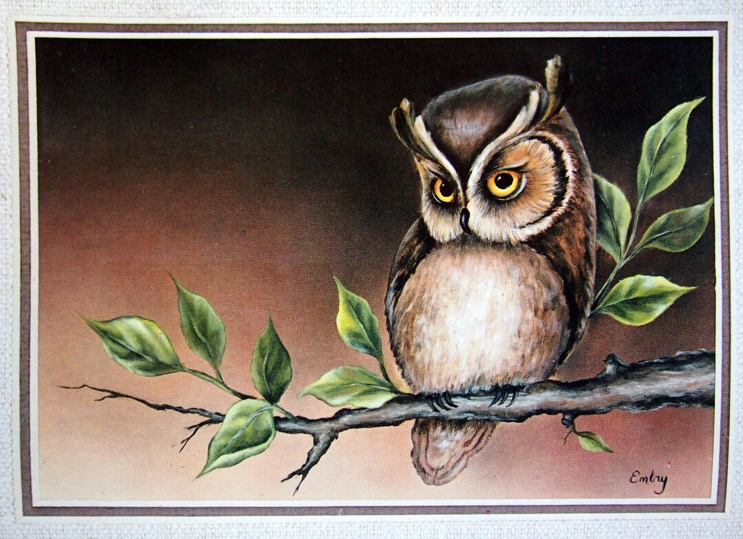 Classy Critters by Bob Embry Vintage Decorative Oil Painting Pattern ...