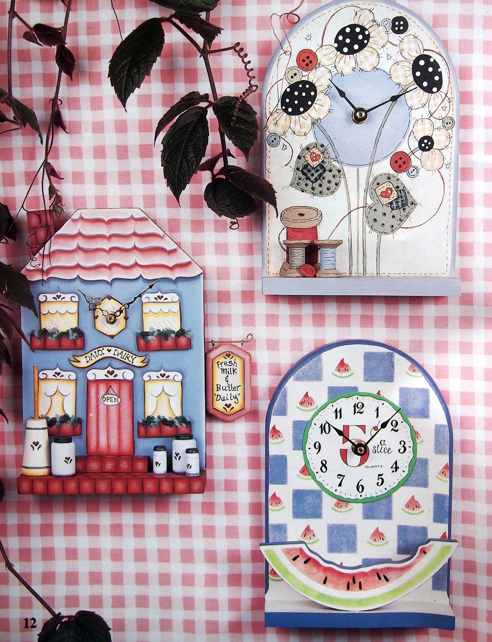 Create O' Clock Vol. II by Provo Craft Combination Artists Vintage Tole ...