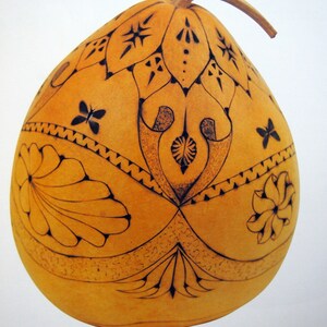 Gourd Pyrography by Jim Widess Vintage Hardcover Gourd Pyrography ...