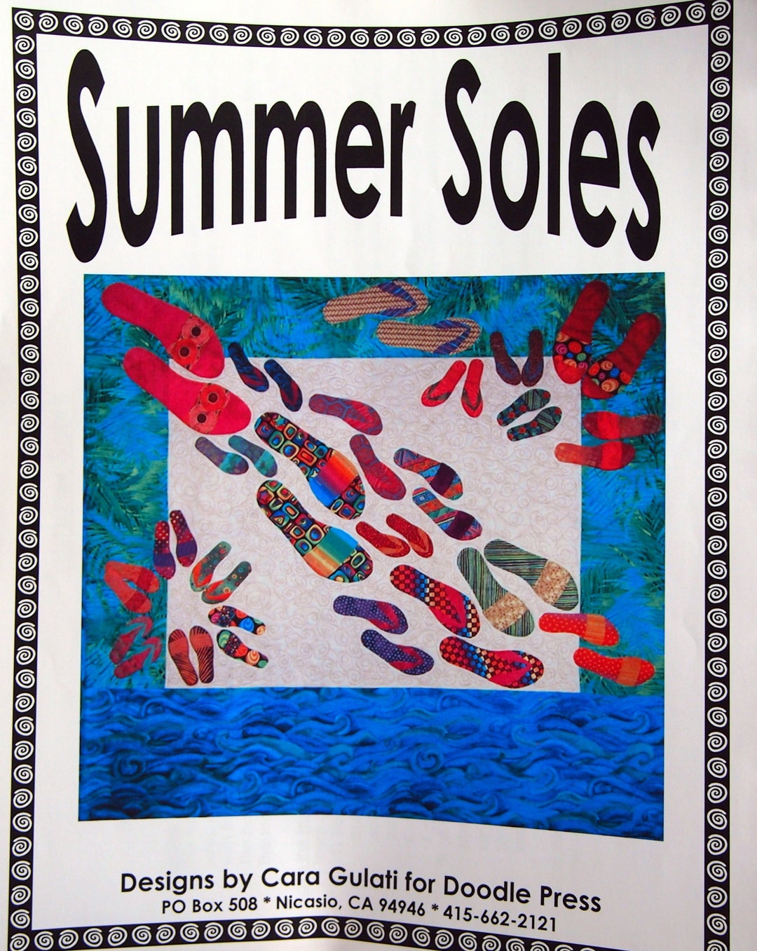 Summer Soles by Cara Gulati for Doodle Press Vintage Quilt Pattern ...