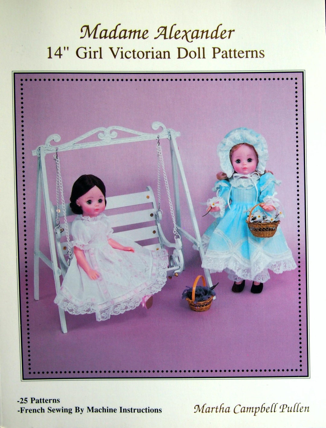 Madame Alexander - 14" Girl Victorian Doll Patterns by Martha Campbell ...