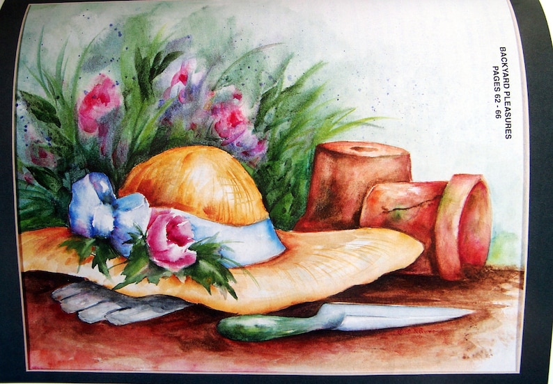 Watercolor - the Garden Scene - Scheewe Art Workshop Series 3 by Susan ...