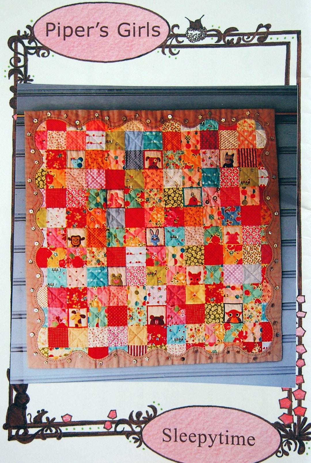 Sleepytime by Piper's Girls Quilt Pattern Packet 2014 - Etsy
