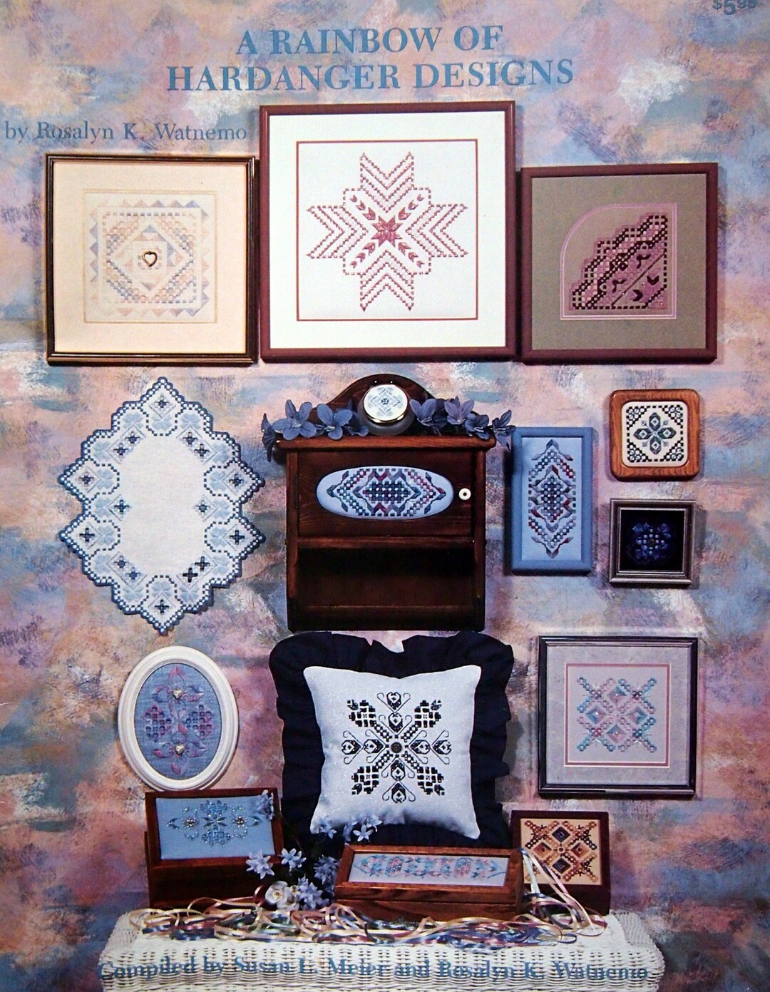 A Rainbow of Hardanger Designs by Rosalyn Watnemo Vintage Hardanger ...