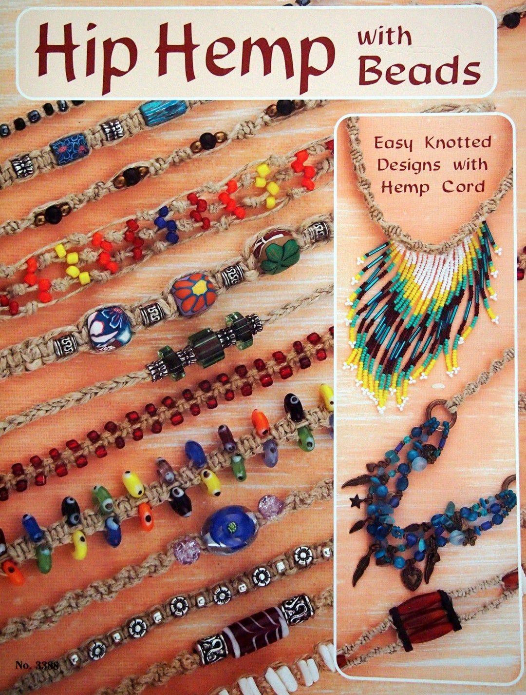 Hip Hemp With Beads - Easy Knotted Designs With Hemp Cord by Suzanne ...