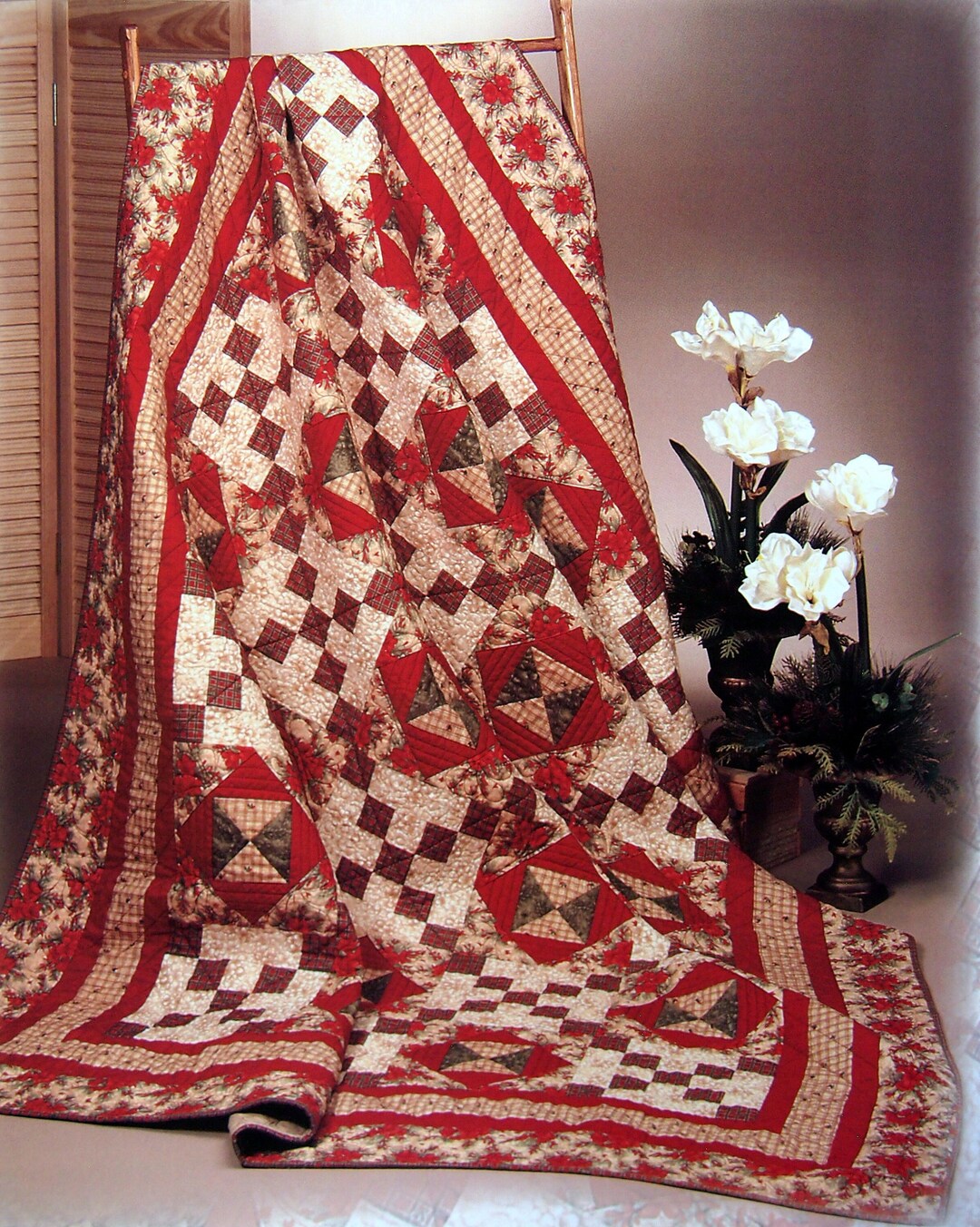 Azalea Trail by Nancy Odom and Timid Thimble Creations Vintage - Etsy