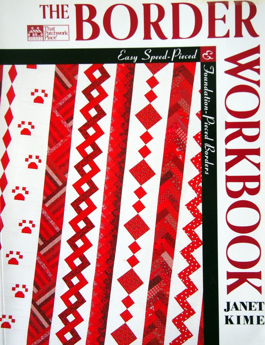 The Border Workbook by Janet Kime Vintage Paperback Quilting Pattern Book 1997 - Etsy