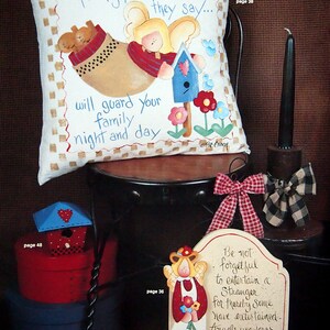 Everyday Angels by Pat Olson Vintage Decorative Painting Pattern Book ...