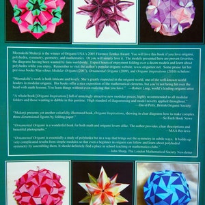 Exquisite Modular Origami by Meenakshi Mukerji Paperback Origami Pattern Book 2011 - Etsy
