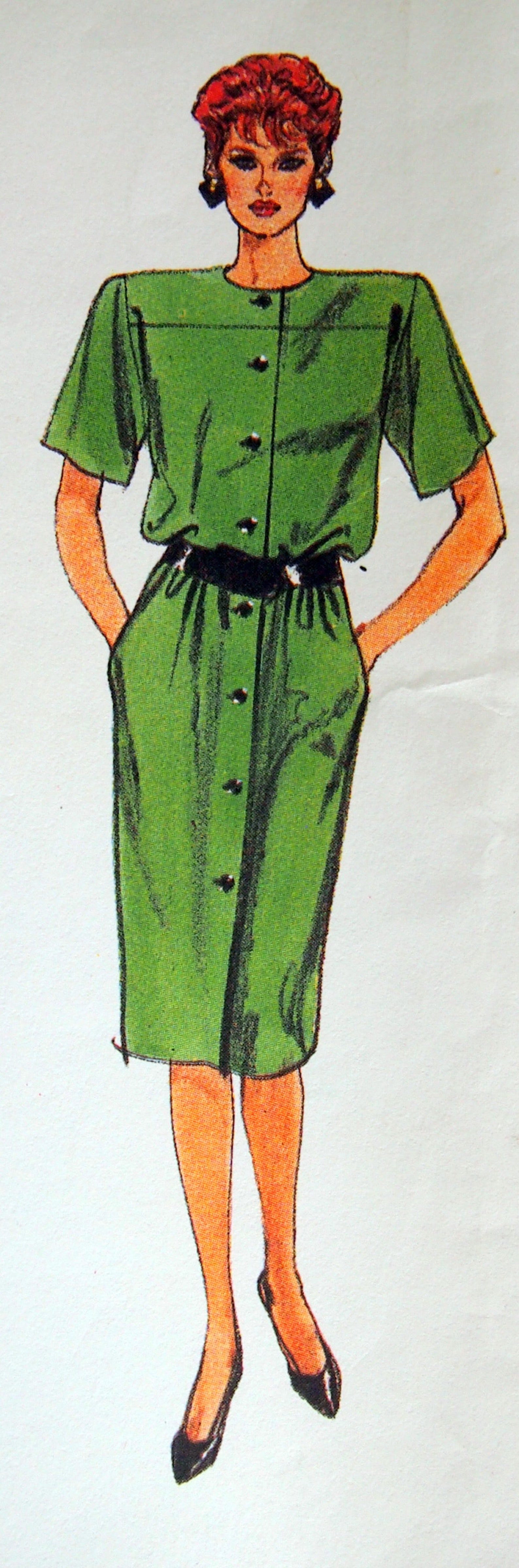Misses' Dress, Tunic & Skirt Size 20, 22, 24 Very Easy Vogue 9516 ...