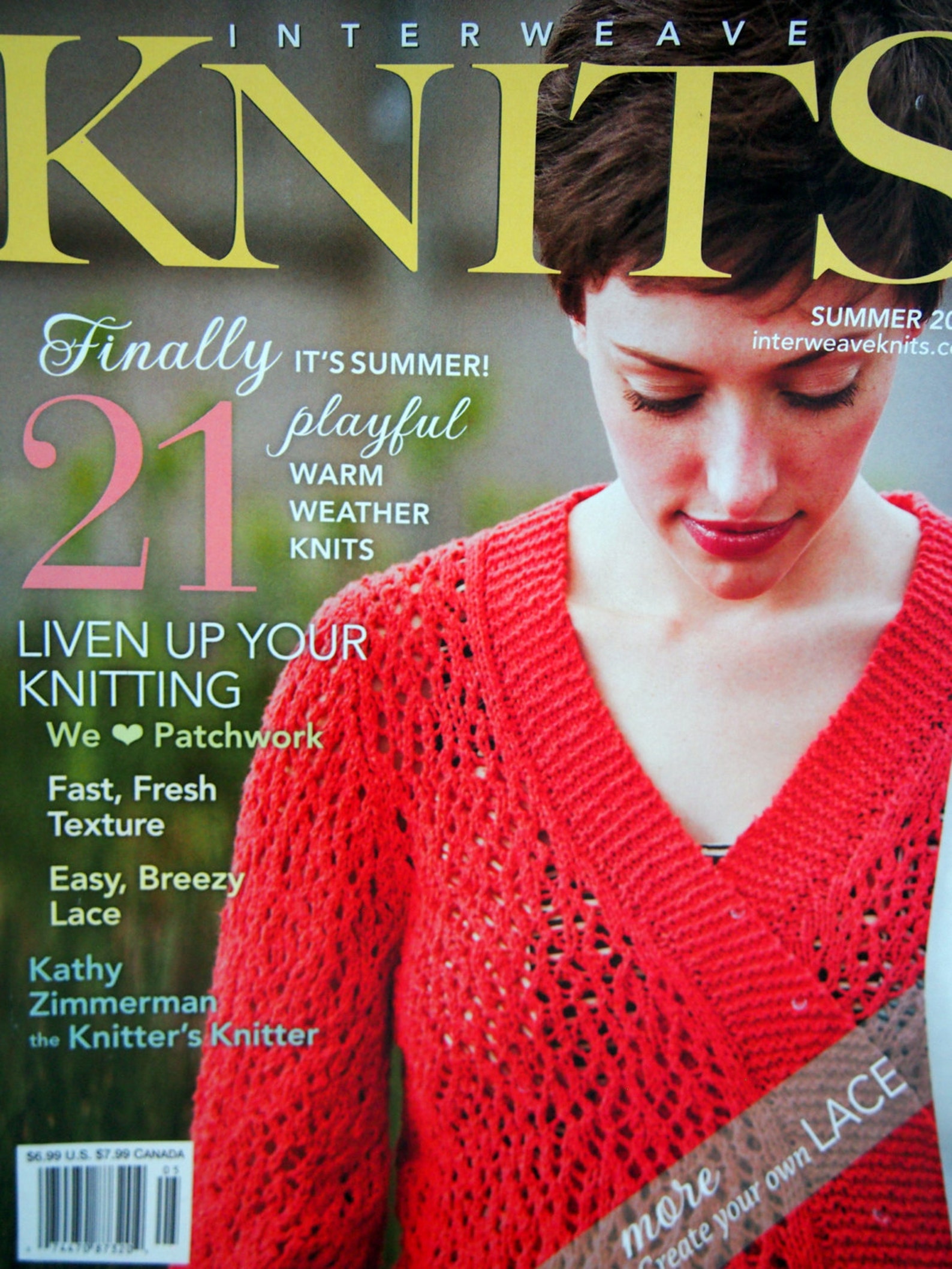 Interweave Knits Knitting Pattern Magazine Summer 2011 - Etsy