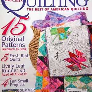 Mccall's Quilting the Best of American Quilting Quilting Pattern ...