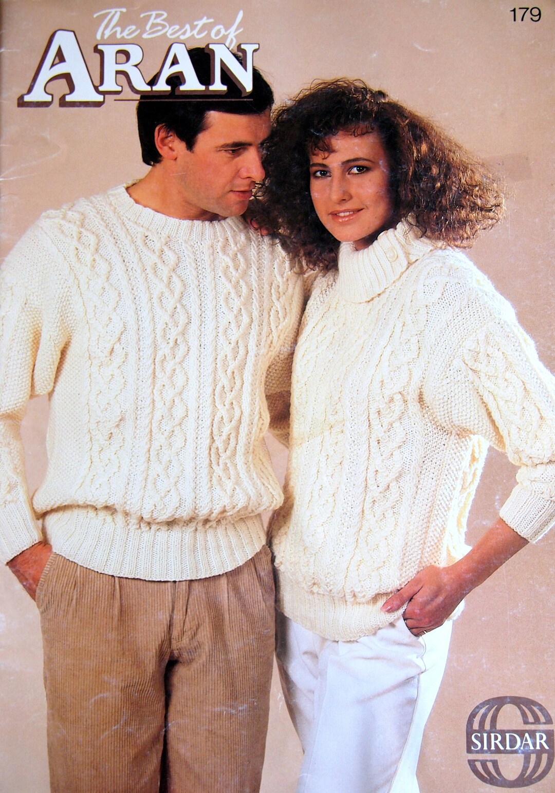 The Best of Aran Book 179 by Sirdar Vintage Knitting Pattern Booklet ...