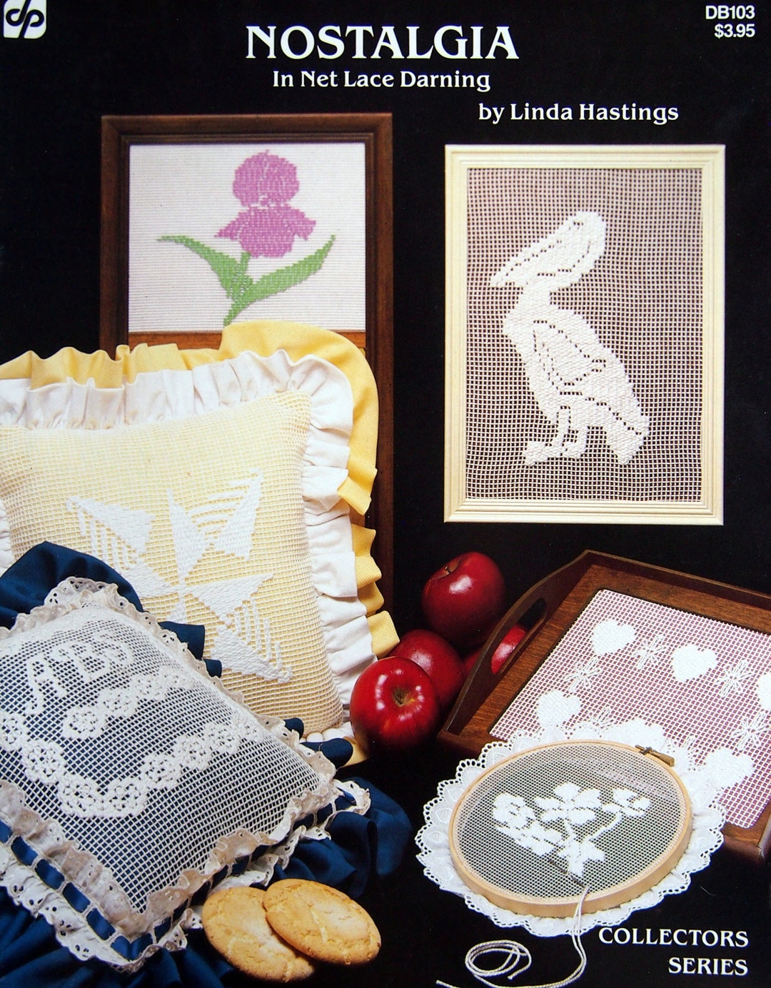 Nostalgia in Net Lace Darning by Linda Hastings Vintage Net Lace ...