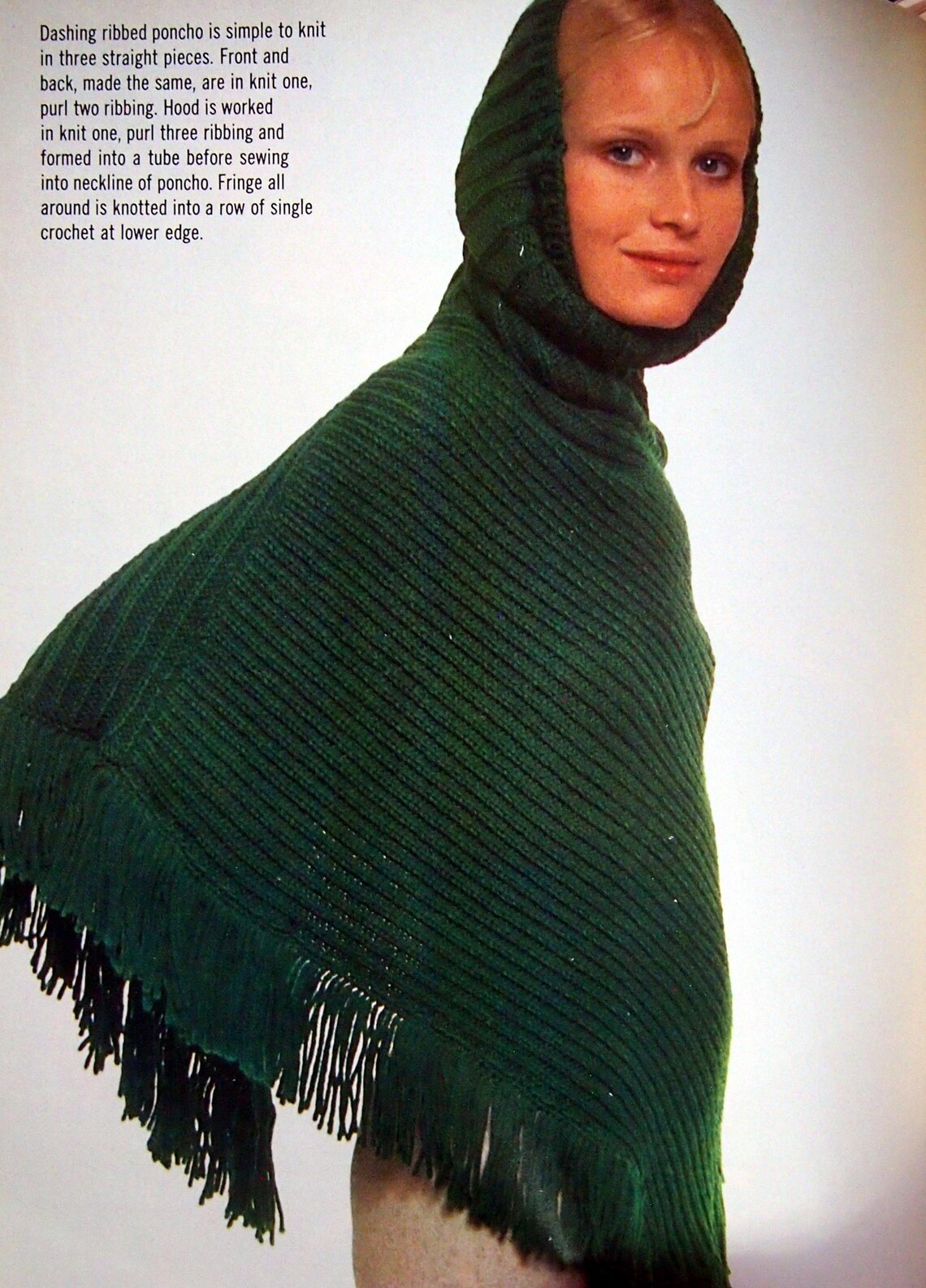 Mccall's Fashion Series - Shawls, Ponchos, Capes Vintage Knitting and ...