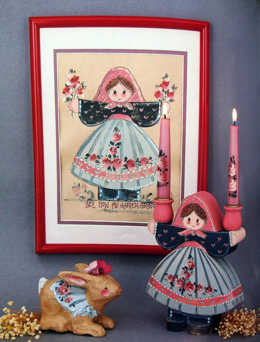 Paws & Petticoats by Susan Jill Hall Vintage Tole and Decorative ...