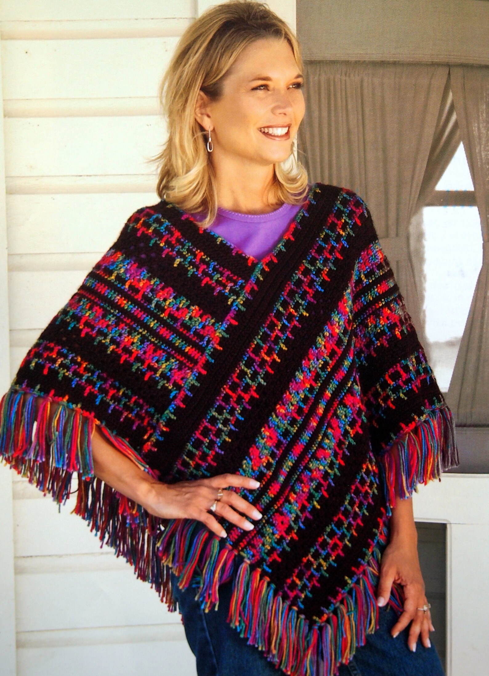 Poncho Panache 16 Designer Styles for the Ultimate Poncho - Etsy