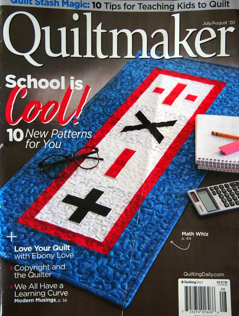Quiltmaker Quilt Pattern Magazine July/august 2020 - Etsy
