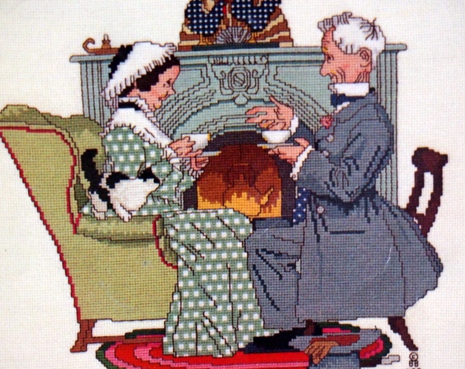 Four Ages of Love by Norman Rockwell and Paragon Needlecraft Vintage ...