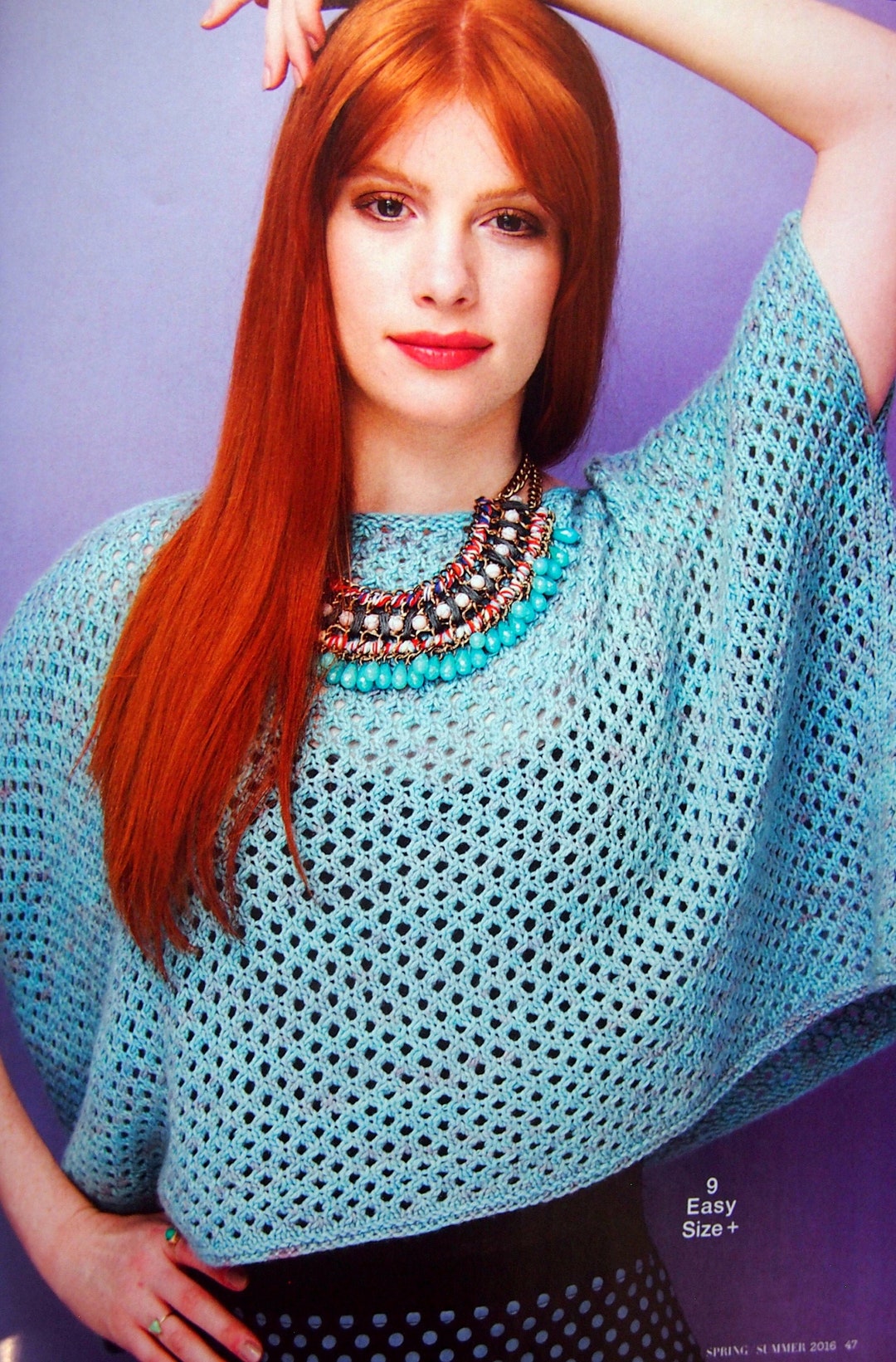 Vogue Knitting International Pattern Magazine Spring/summer 2016 - Etsy