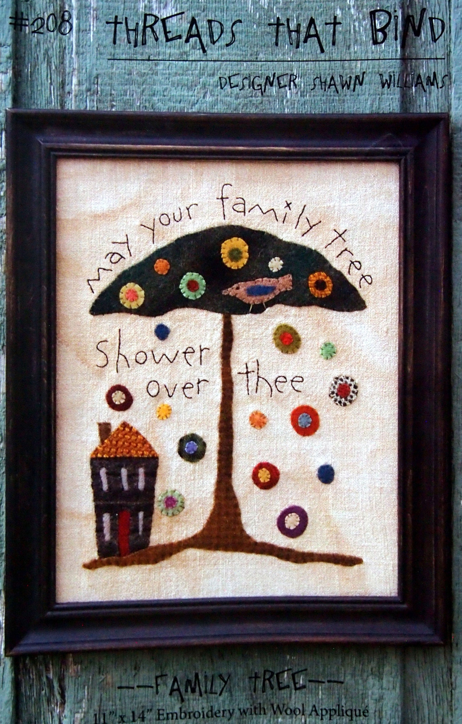 Family Tree By Shawn Williams And Threads That Bind Embroidery | Etsy