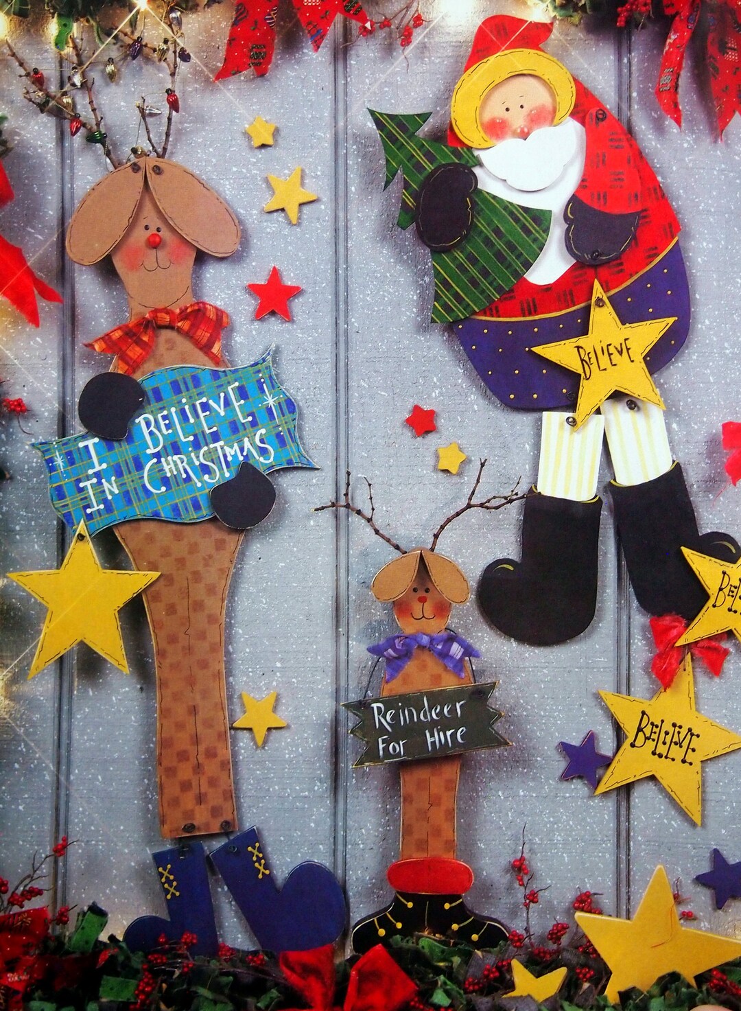 Santa Believers by Gail Bell Vintage Tole and Decorative Painting ...