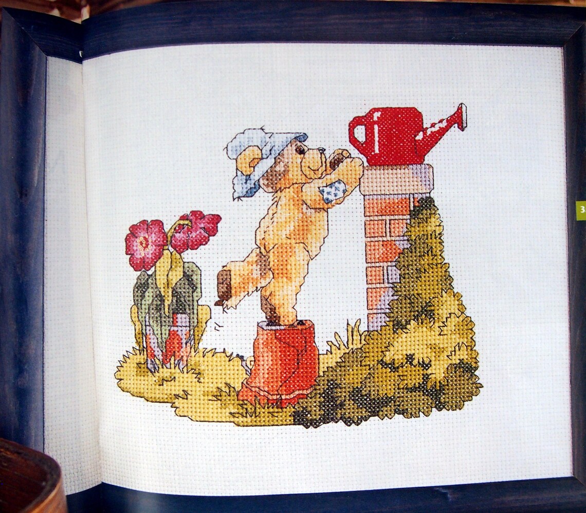 Cross Stitcher Cuties Issue 1 Vintage British Cross Stitch Pattern ...